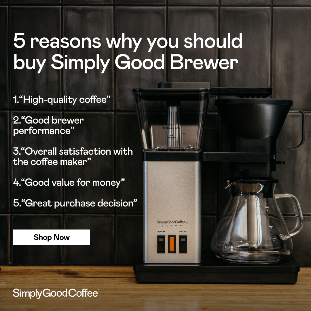 Barista Coffee Brewer - Simply Good Coffee