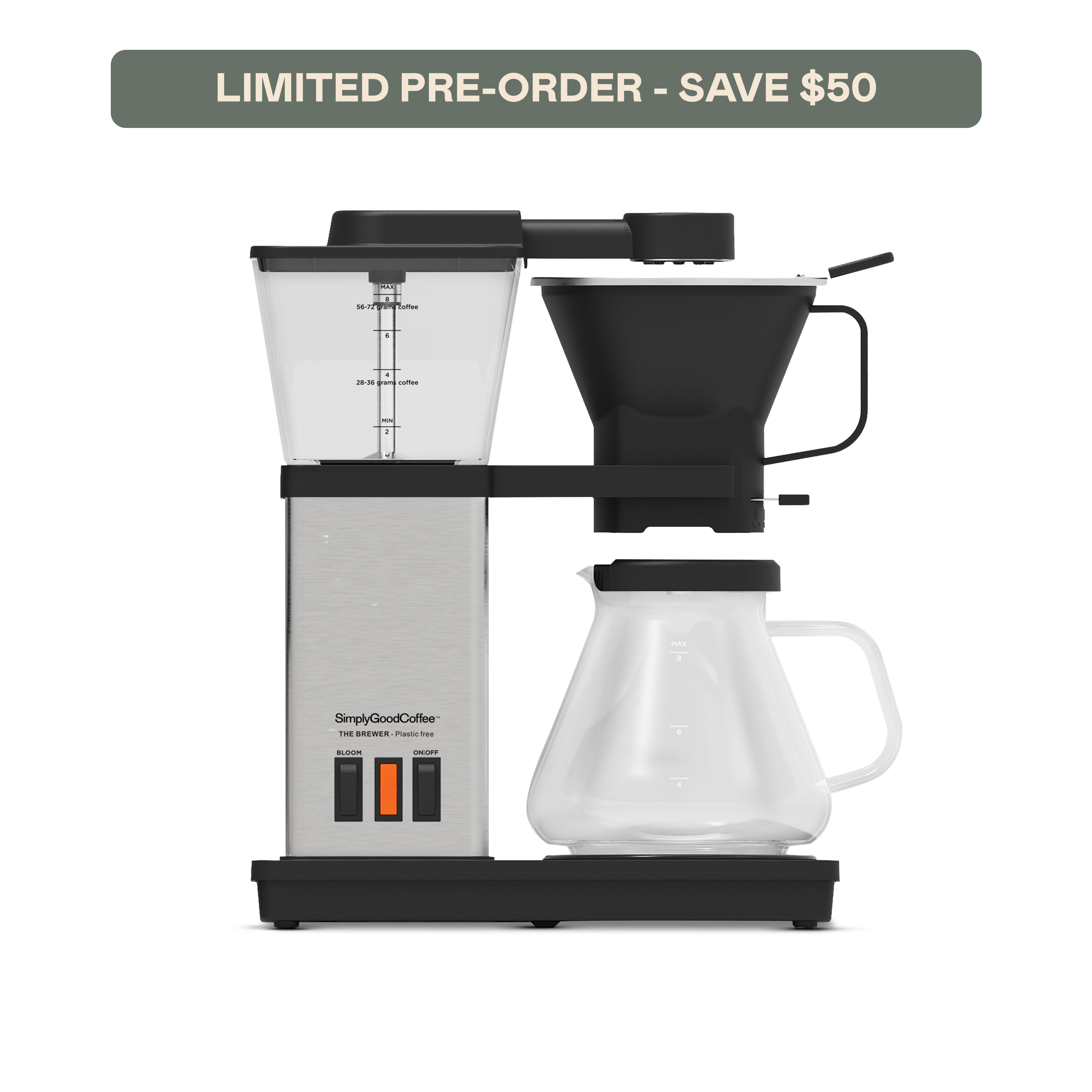Plastic-Free Coffee Brewer – Simply Good Coffee